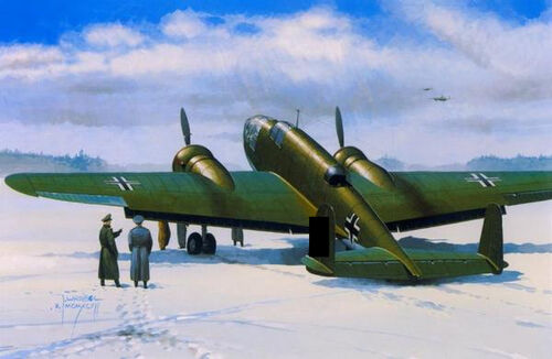 MisterCraft D07 Łoś P-37A Luftwaffe