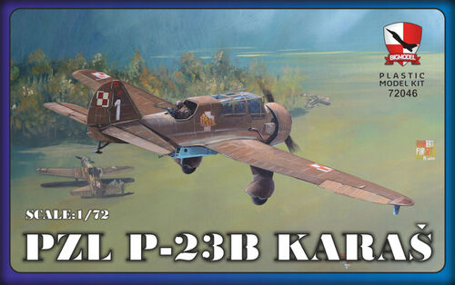 Big Model K72046 PZL P-23B Karaś