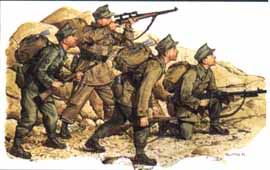 Dragon 6045 Gebirgsjager ( Kaukaz 1942 )