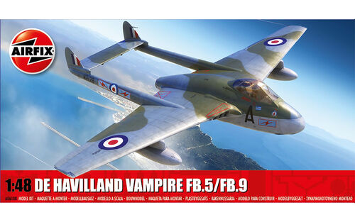 Airfix 06108 de Havilland Vampire FB.5/FB.9