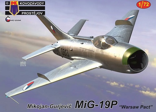 DISCONTINUED Kovozavody Prostejov 72391 MiG-19P „Warsaw Pact“