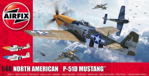 Airfix 05138 North American P51-D Mustang (Filletless Tails)