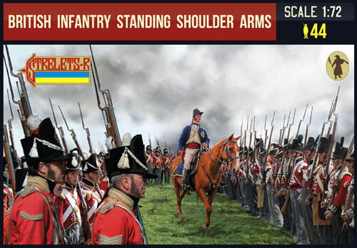 Strelets-R 20272 British Line Infantry Standing Shoulder Arms (Napoleonic Wars)