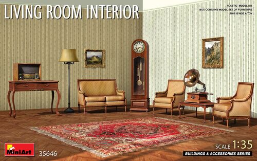 MiniArt 35646 Living Room Interior