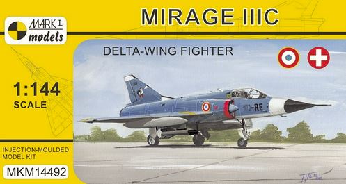 Mark I Models 144092 Mirage IIIC 'Delta-wing Fighter' (French & Swiss AF)