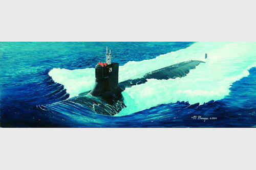 Trumpeter 05904 USS Sea Wolf SSN-21 Attack Submarine Modern US