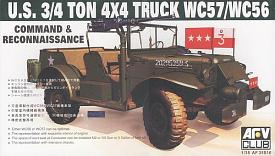 AFV Club 35S16 US 3/4 Ton 4x4 Truck WC57/WC56