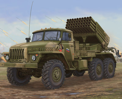 Trumpeter 01014 Russian BM-21 Grad Late Version