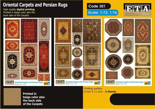 ETA DIORAMA ACCESSORIES 301 Oriental Carpets and Persian Rugs