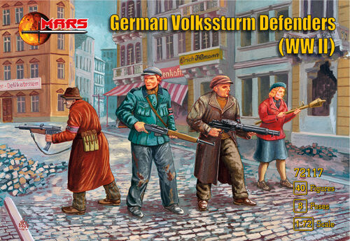 Mars 72117 German WWII Volkssturm Defenders