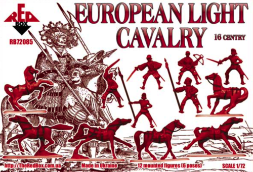 Red Box 72085 European Light Cavalry. 16 centry. Set 2
