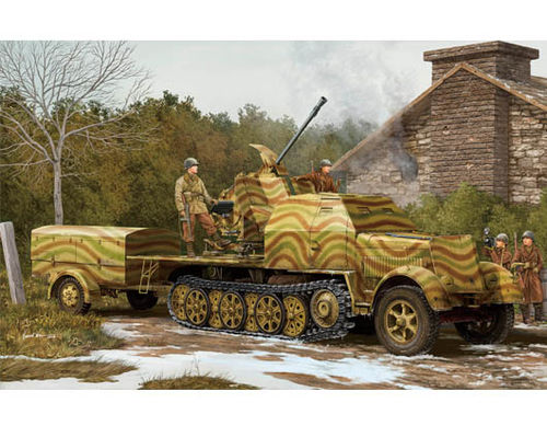 Trumpeter 01527 German Sd.Kfz.7/2 3.7cm Flak 43 auf Selbstfahrlafette