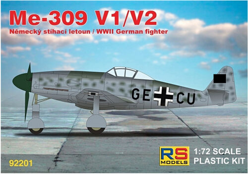 RS Models 92201 Messerschmitt Me 309 V1 & V2
