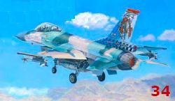 MisterCraft D34 F-16A-15 Halcon Cazador