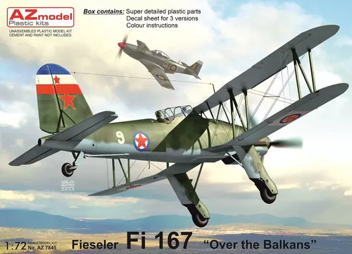 AZ-Model 7845 Fieseler Fi 167 "Over The Balkans"