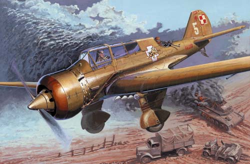 Mirage-Hobby 481305 PZL-23B Polish Bomber