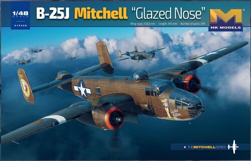 HK Models 01F008 B-25J Mitchell Glazed Nose