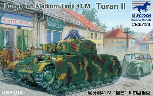 Bronco CB35123 Hungarian Medium Tank 41.M Turan II