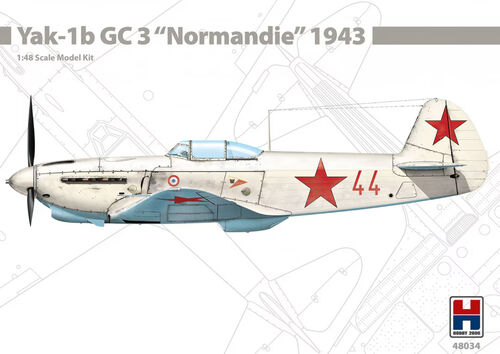 Hobby 2000 48034 Yak-1b GC 3 'Normandie' 1943