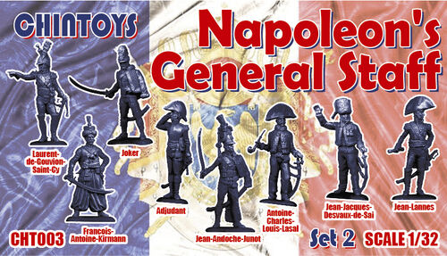 CHINTOYS 003 Napoleon's General Staff Set 2