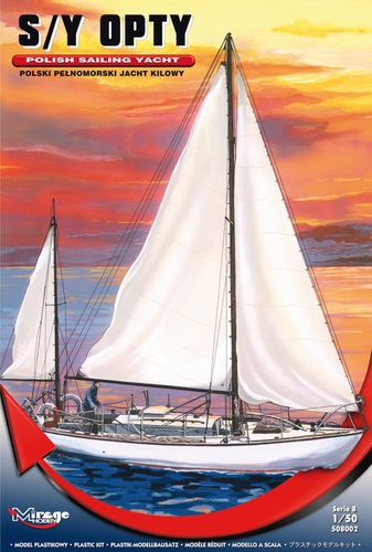 Mirage-Hobby 508002 S/Y OPTY Polski pełnomorski jacht kilowy