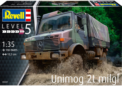 Revell 03337 Unimog 2T milgl