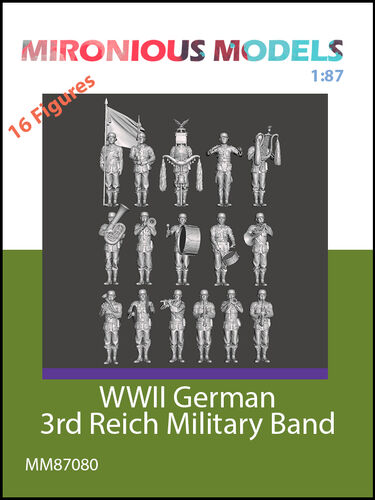 Mironious Models 87080 WWII German 3rd Reich Military Band