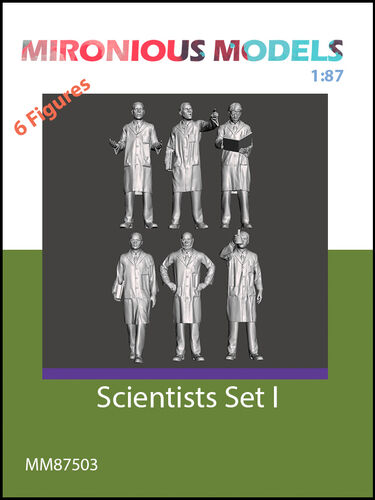 Mironious Models 87503 Scientists Set I