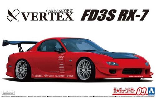 Aoshima 05839 Vertex FD3S RX-7 '99