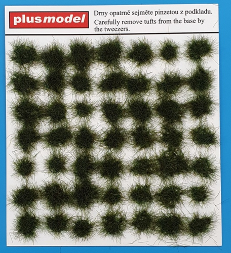 Plus Model 563 Tuft of grass dark green