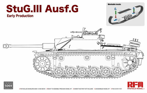Rye Field Model RM-5069 StuG.III Ausf.G Early Production