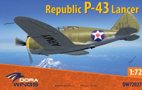Dora Wings 72027 Republic P-43 Lancer