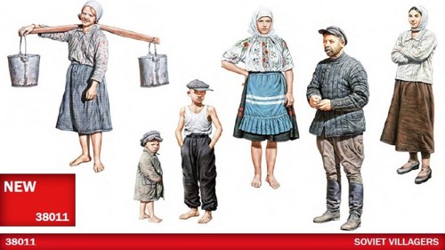 MiniArt 38011 Soviet Villagers