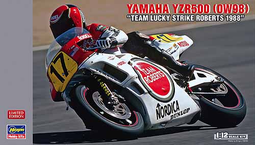 Hasegawa 21707 YAMAHA YZR500 (0W98) "TEAM ROBERTS 1988"