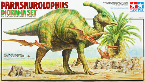 Tamiya 60103 Parasaurolophus Diorama