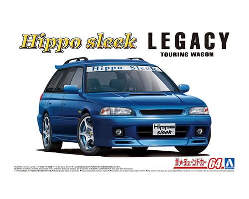 Aoshima 05800 Subaru Hippo Sleek Legacy Touring Wagon '93