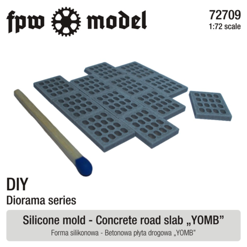 FPW Model 72709 Concrete road slab YOMB