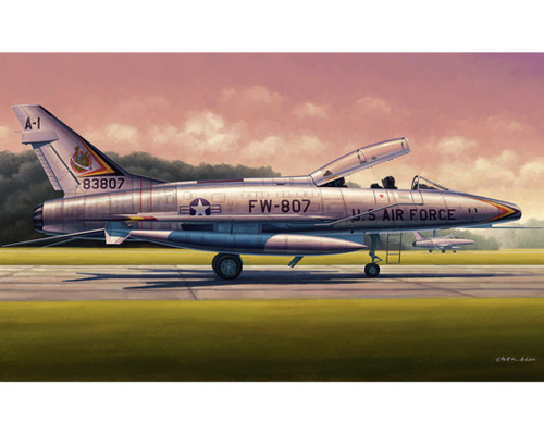 Trumpeter 02840 North-American F-100F Super Sabre