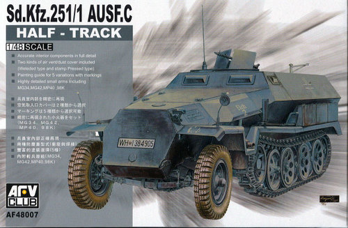AFV Club 48007 Sd.Kfz. 251/1 ausf. C