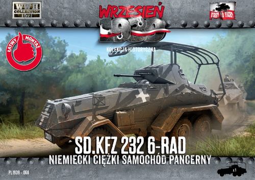 First to Fight PL068 Sd.Kfz 232 6-Rad