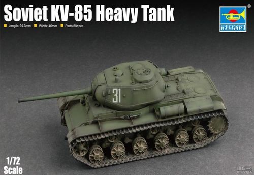 Trumpeter 07127 Soviet heavy Tank KV-85