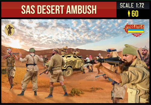 Strelets-R M145 British WWII SAS - Desert Ambush