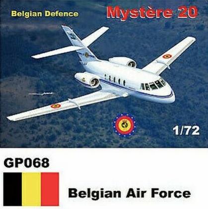 Mach2 GP068 Falcon 20 Belgium Air Force