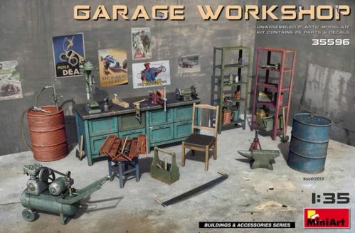 MiniArt 35596 Garage workshop