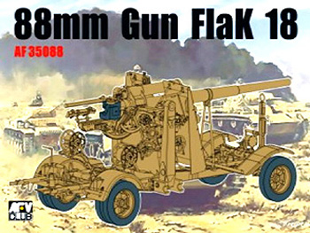 AFV Club 35088 German 8.8cm Flak 18