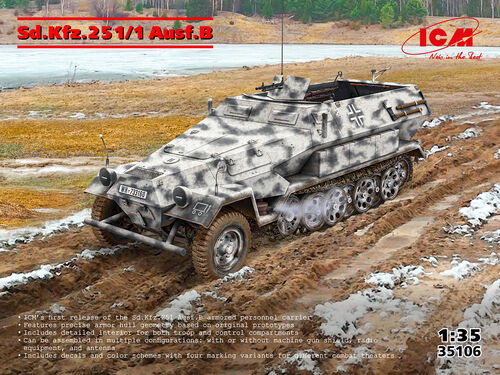 ICM 35106 Sd.Kfz. 251/1 Ausf. B