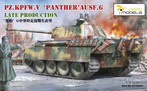 Vespid Models 720003 Pz.Kpfw.V 'Panther' Ausf.G Late Production
