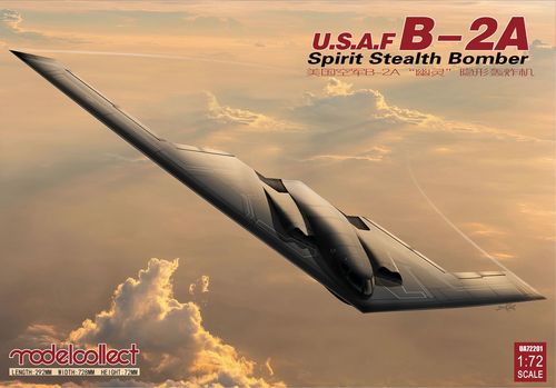 Model Collect UA72201 USAF B-2A Spirit Stealth strategic Bomber