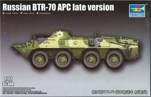 Trumpeter 07138 BTR-70 APC late version