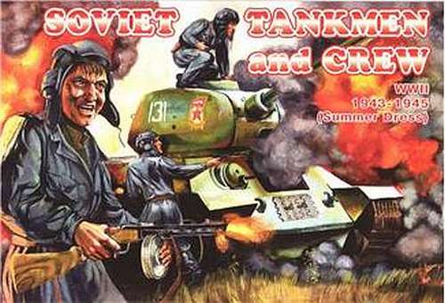 Orion 72036 Soviet tankmen and crew (Summer Dress)